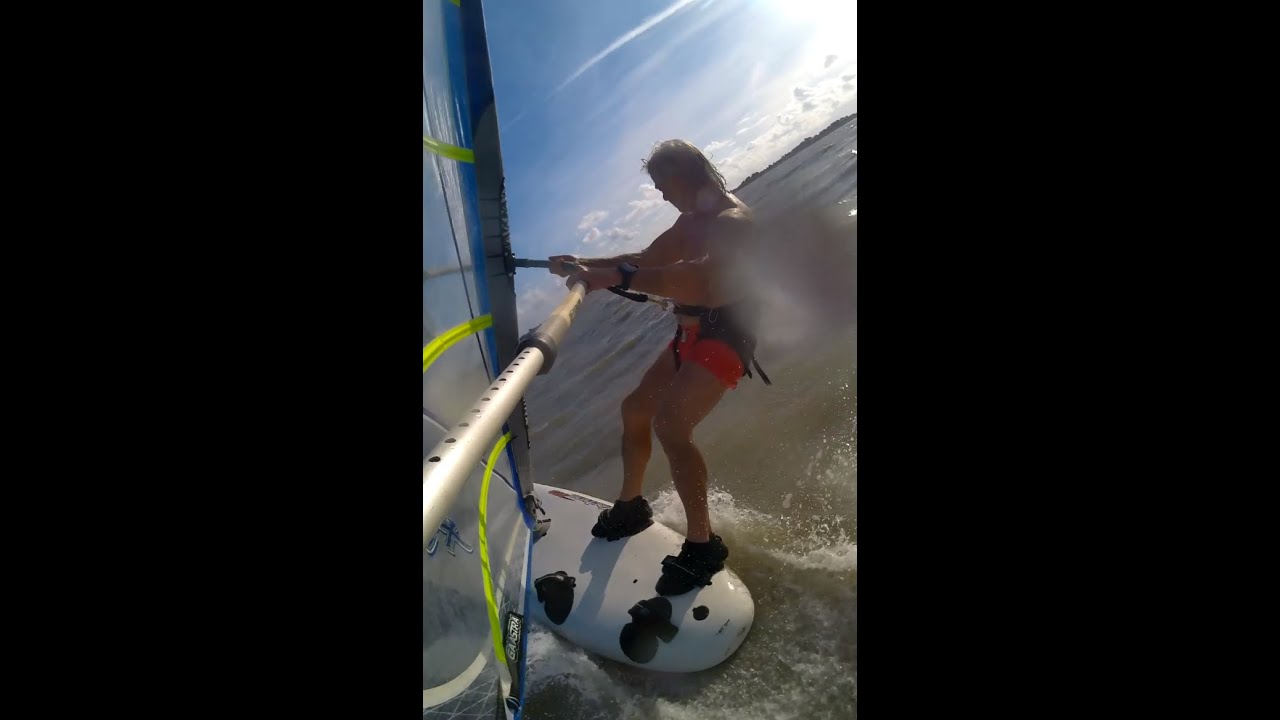 Windsurf BIC Techno 283, Gaastra GTX 7.5m2, Aytré, 18 sept. 2023 - YouTube