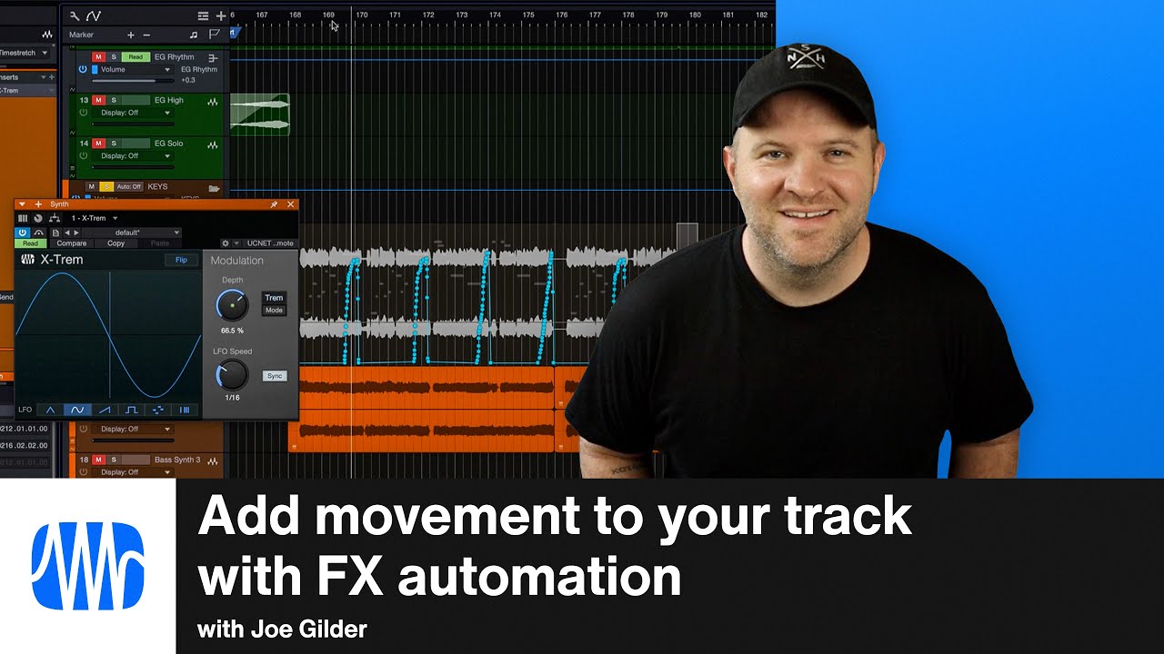 Add Movement to your Track with FX Automation | PreSonus - YouTube