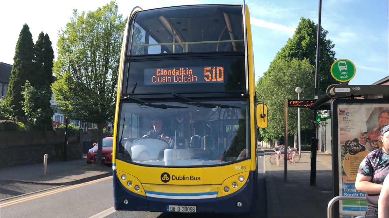 Dublin Bus | Enviro400 Volvo B9TL | EV56 (08-D-30056) | 51D to ...