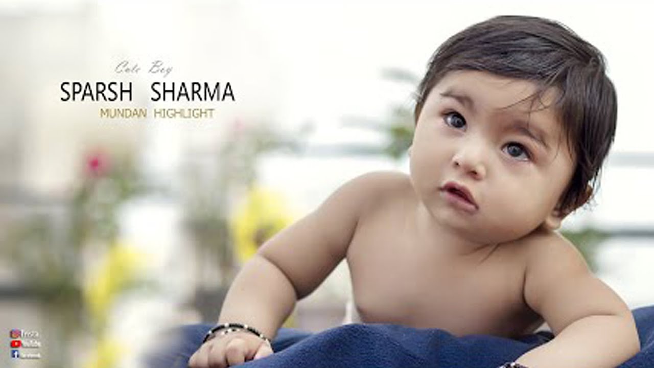 Mundan Highlight I Sparsh Sharma I Naya Gaon Chandigarh India - YouTube