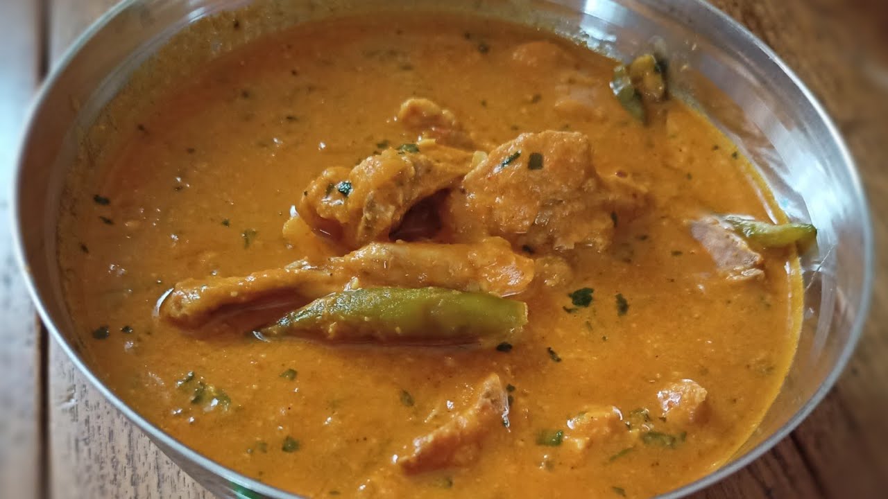 Chicken curry recipe (tamil) - YouTube