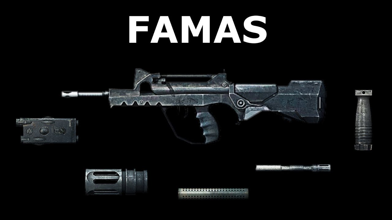 BF3 | FAMAS Attachment Guide | Let's tame the beast - YouTube