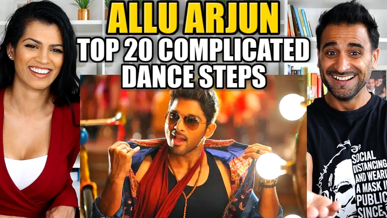 ALLU ARJUN TOP 20 DANCE MOVES REACTION!! | Magic Flicks - YouTube