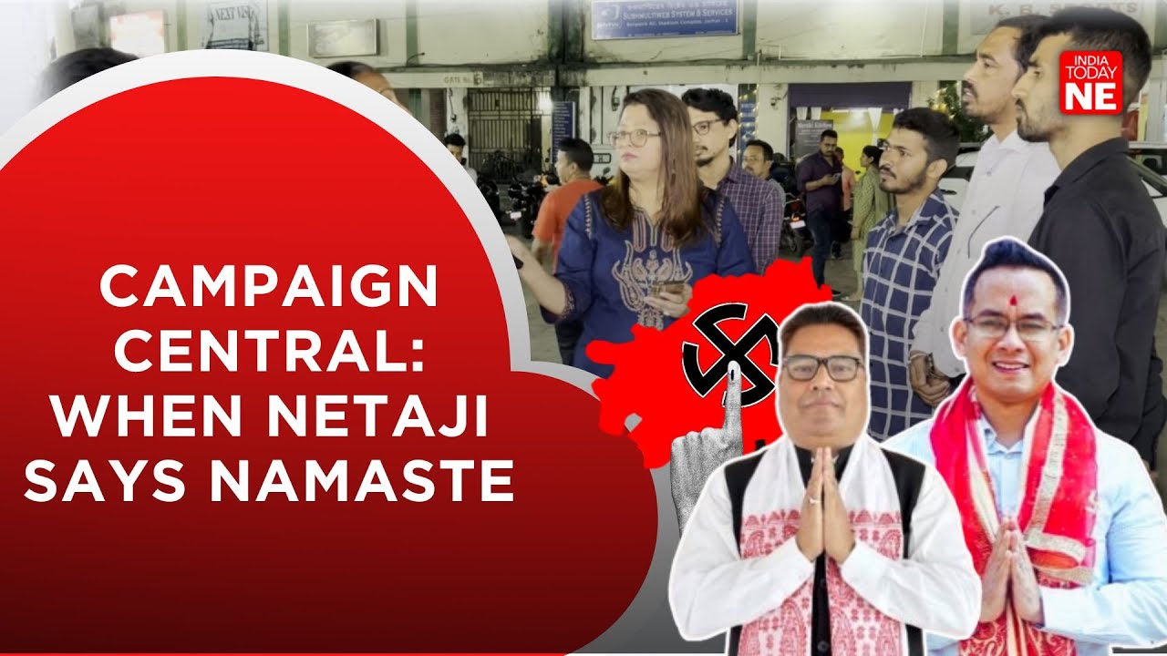 Campaign Central: When Netaji says Namaste - YouTube