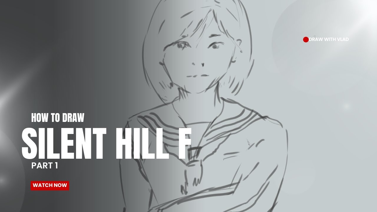 I Tried Drawing the Girl from Silent Hill f… and It Got Dark Fast - YouTube