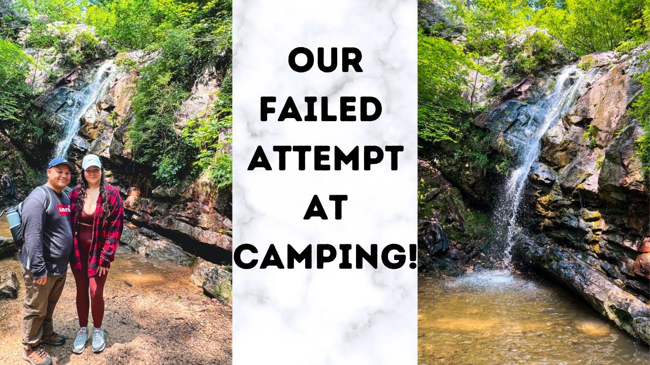 OUR FAILED ATTEMPT AT CAMPING! - YouTube