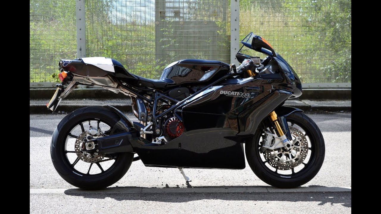 2005 Ducati 999s Nero Edition (1 of 50 UK bikes) - YouTube