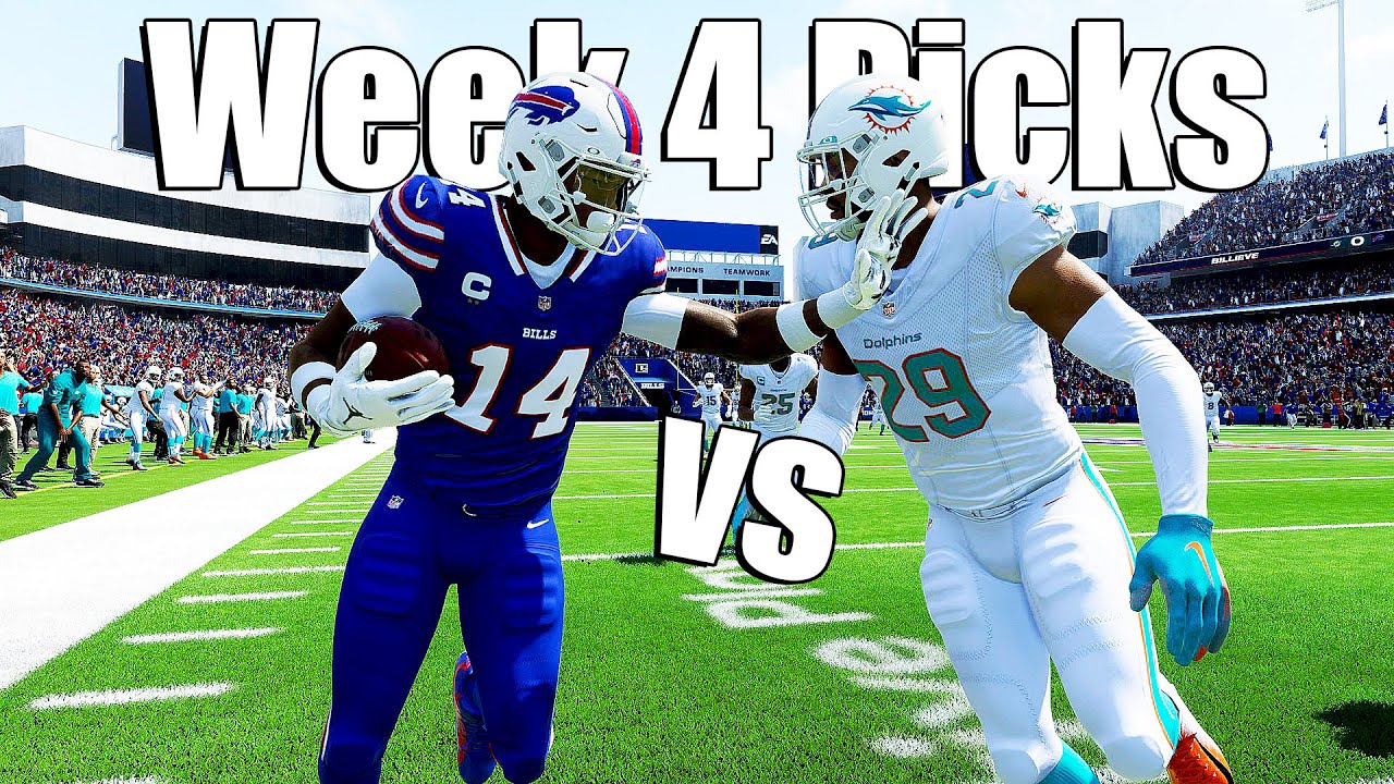 Picking a Winner for Every Game in Week 4! | NFL Week 4 Game Picks ...