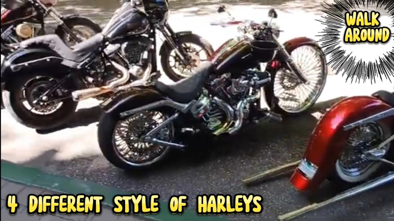 Quick walk around on Vicla - CVO Breakout - Low rider S - Dyna - YouTube