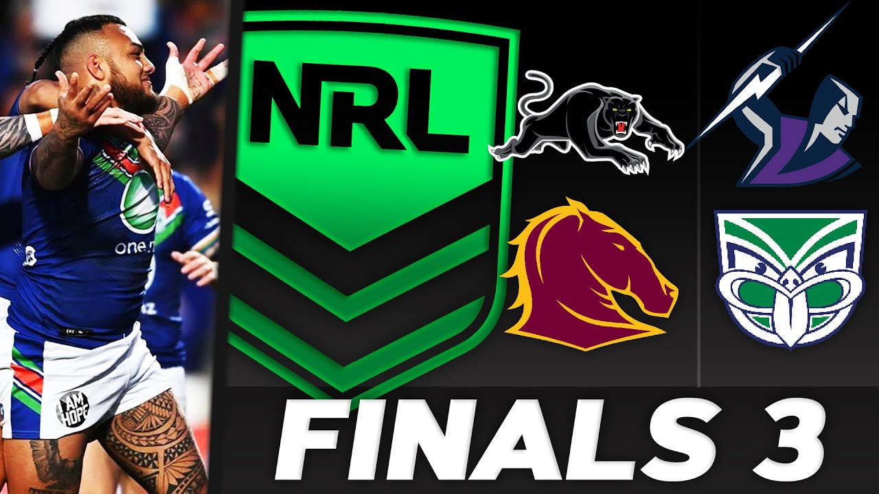 NRL Tips & Predictions | Finals Round 3 2023 (In Depth Look) - YouTube