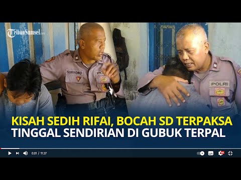 Kisah Sedih Rifai, Bocah SD Terpaksa Tinggal Sendirian di Gubuk Terpal, Korban Perceraian Orangtua