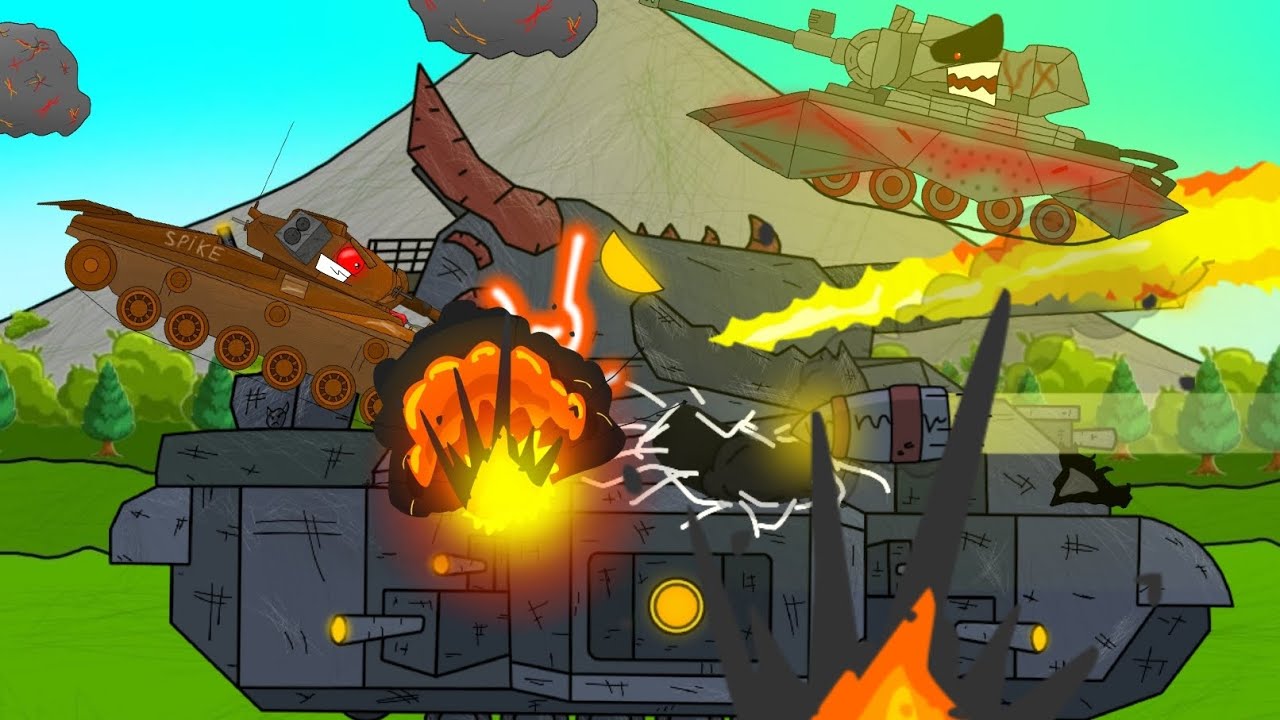 Battle Leviathan (part 1) - Cartoon about tanks - YouTube