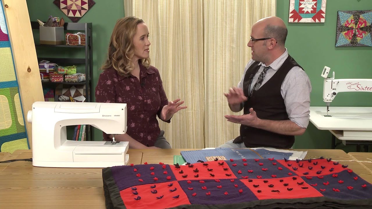 Quilting with Knots with Thomas Knauer - YouTube