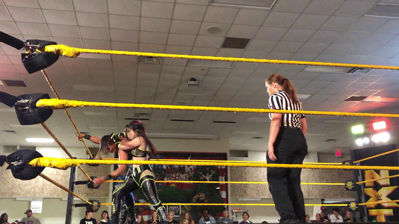Io Shirai vs. Rhea Ripley - NXT Jacksonville 10/25/2019 - YouTube