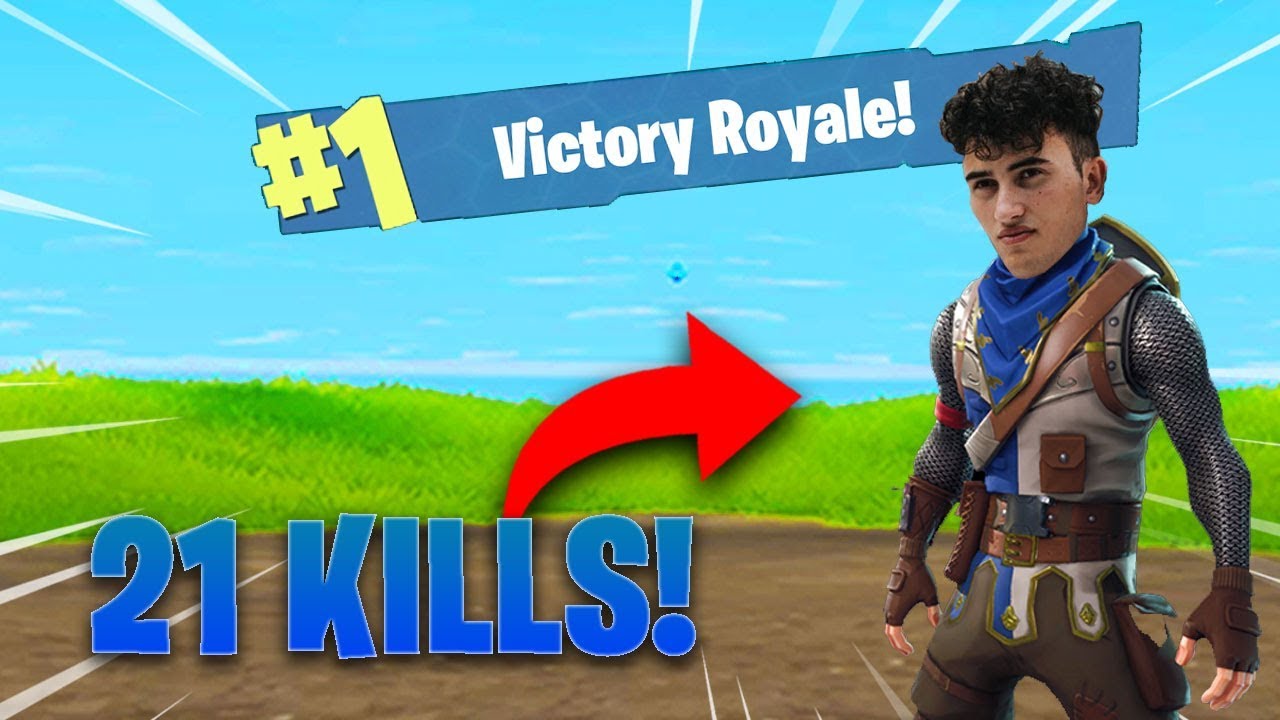 My HIGHEST KILL Fortnite Solo Win! (20+ Kill Fortnite Battle Royale ...