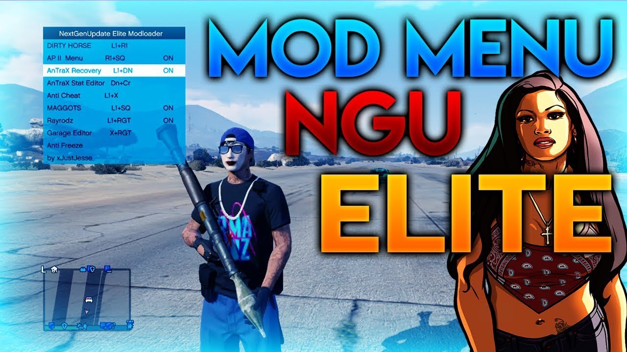MOD MENU GTA 5 1.27 ‹ NGU ELITE MODLOADER + TEXTURES [PS3/DEX/CEX ...