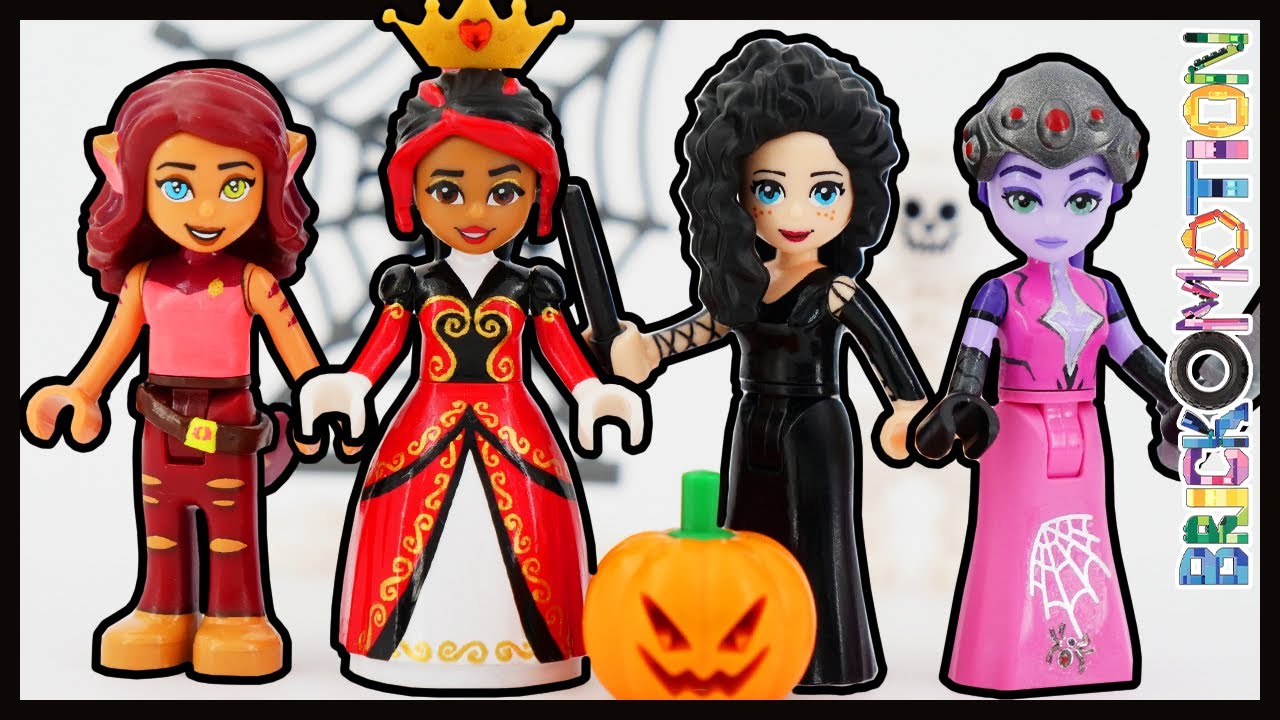 Disney Princesses Halloween Party Costumes - Part 3 - YouTube