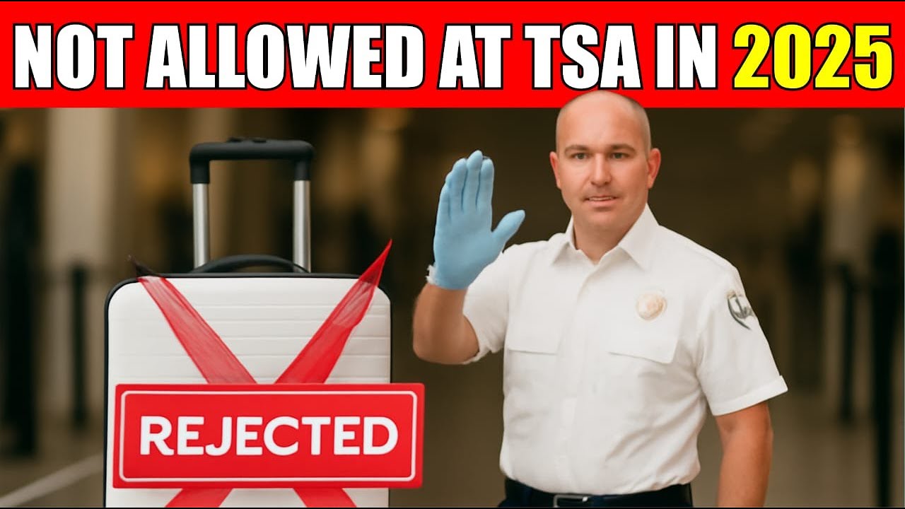 7 NEW TSA Carry on RULES for 2025 ( Don't Get Caught ) - YouTube