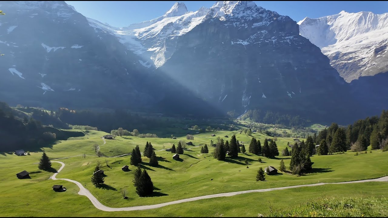 Views and Walks in Grindelwald (4K) - YouTube