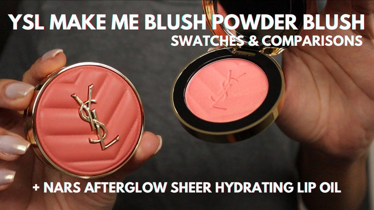 YSL Make Me Blush Powder Blush vs. YSL Make Me Blush Liquid Blush - Did ...