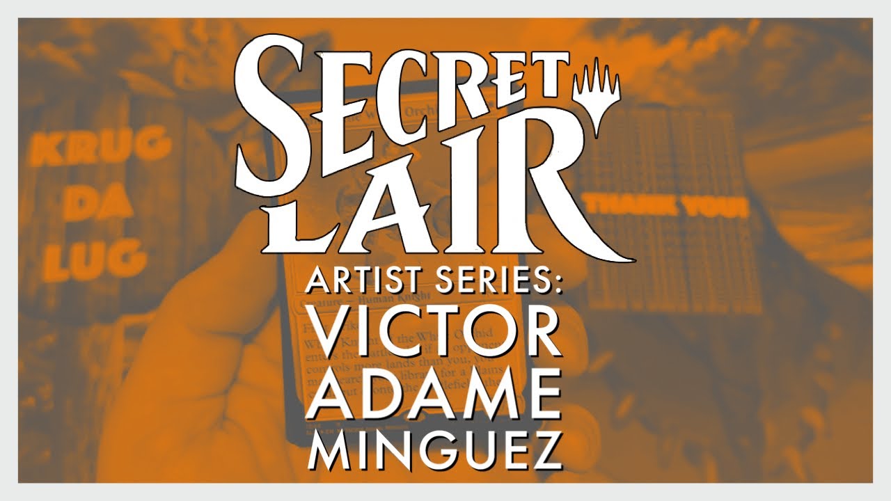 MTG Secret Lair - Artist Series: Victor Adame Minguez - YouTube