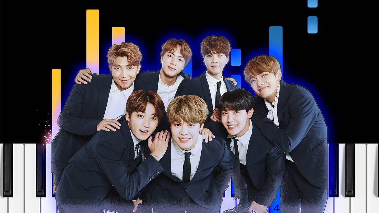 BTS - Moon - Piano Tutorial - YouTube
