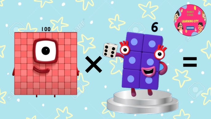 Numberblocks 0100 4s Table Youtube Numberblobs Count To 100