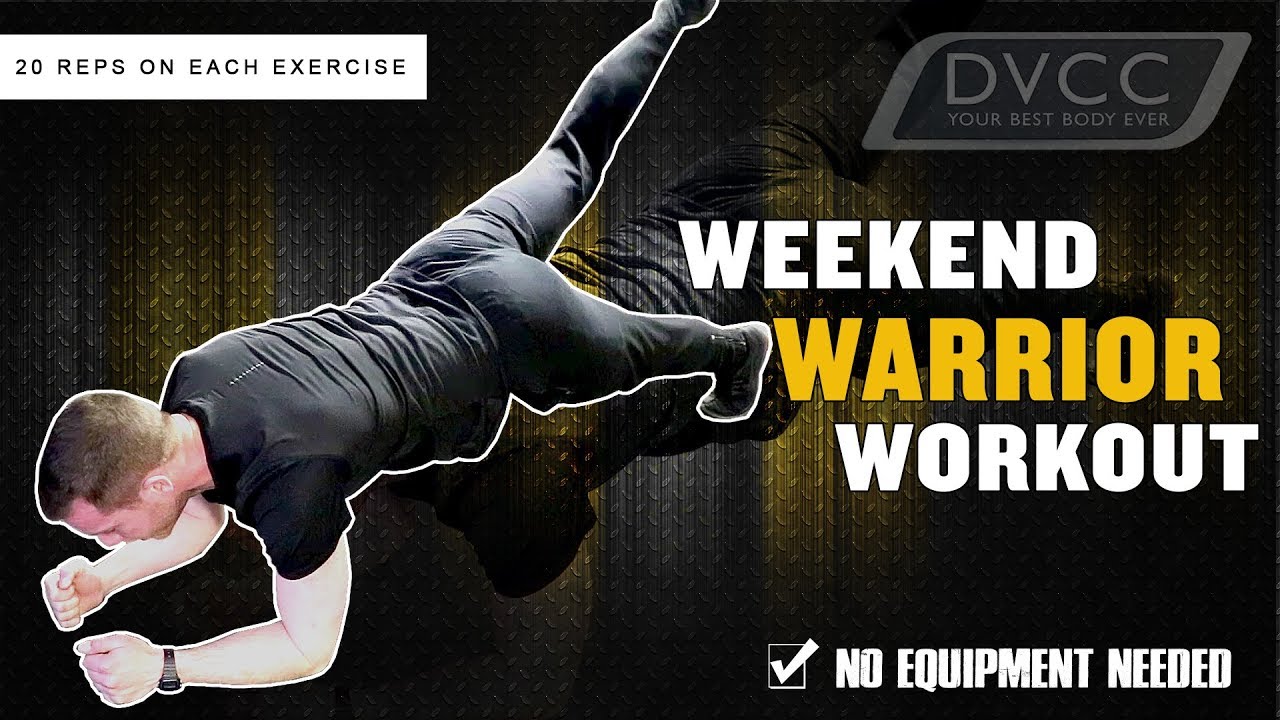 Weekend Warrior Workout time...Get those knees up!! - YouTube