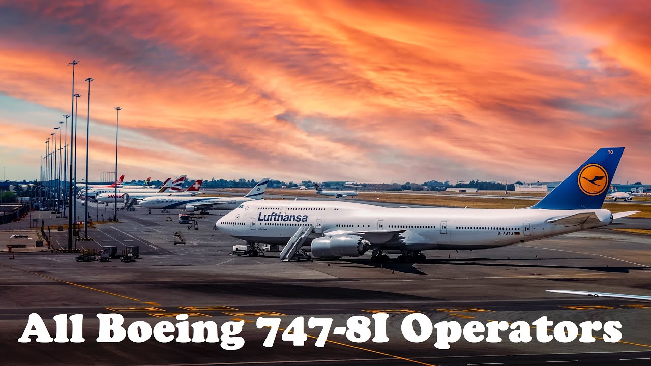 All Boeing 747-8I operators - YouTube