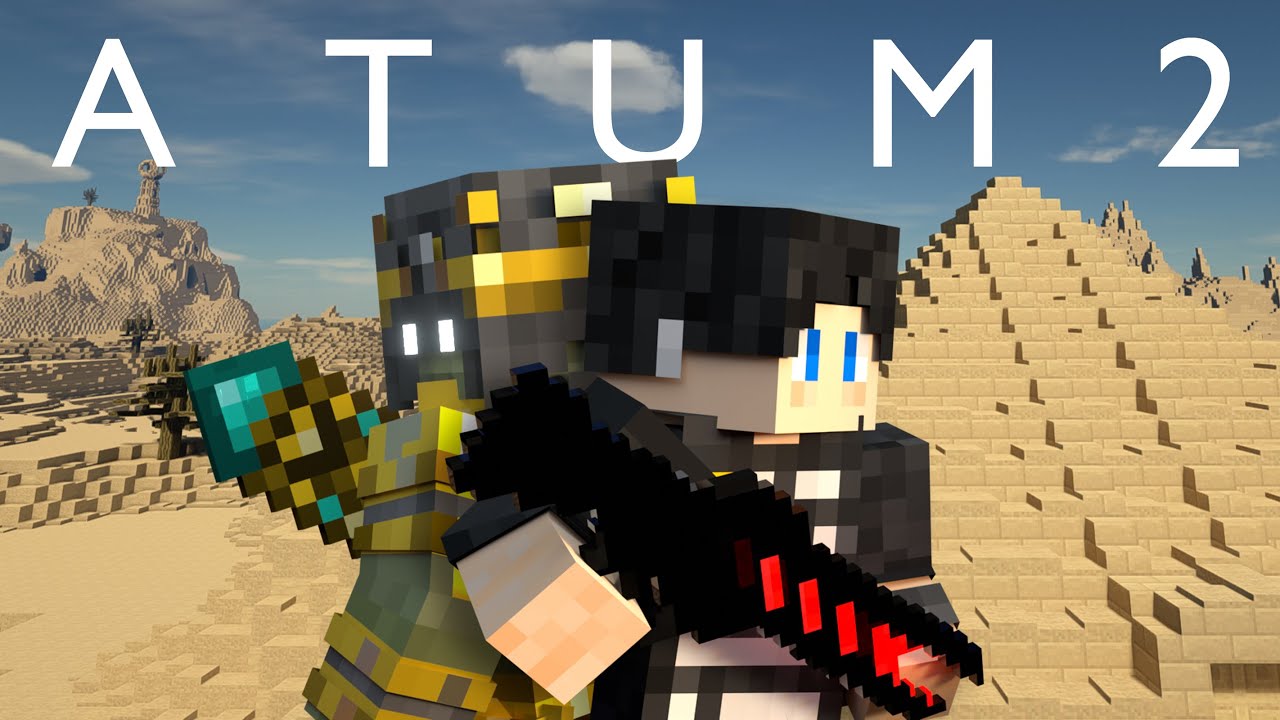 【MC模组推荐】2分钟告诉你在沙漠挖别人的坟有多好玩 | Atum2 阿图姆：沙漠之旅 - YouTube