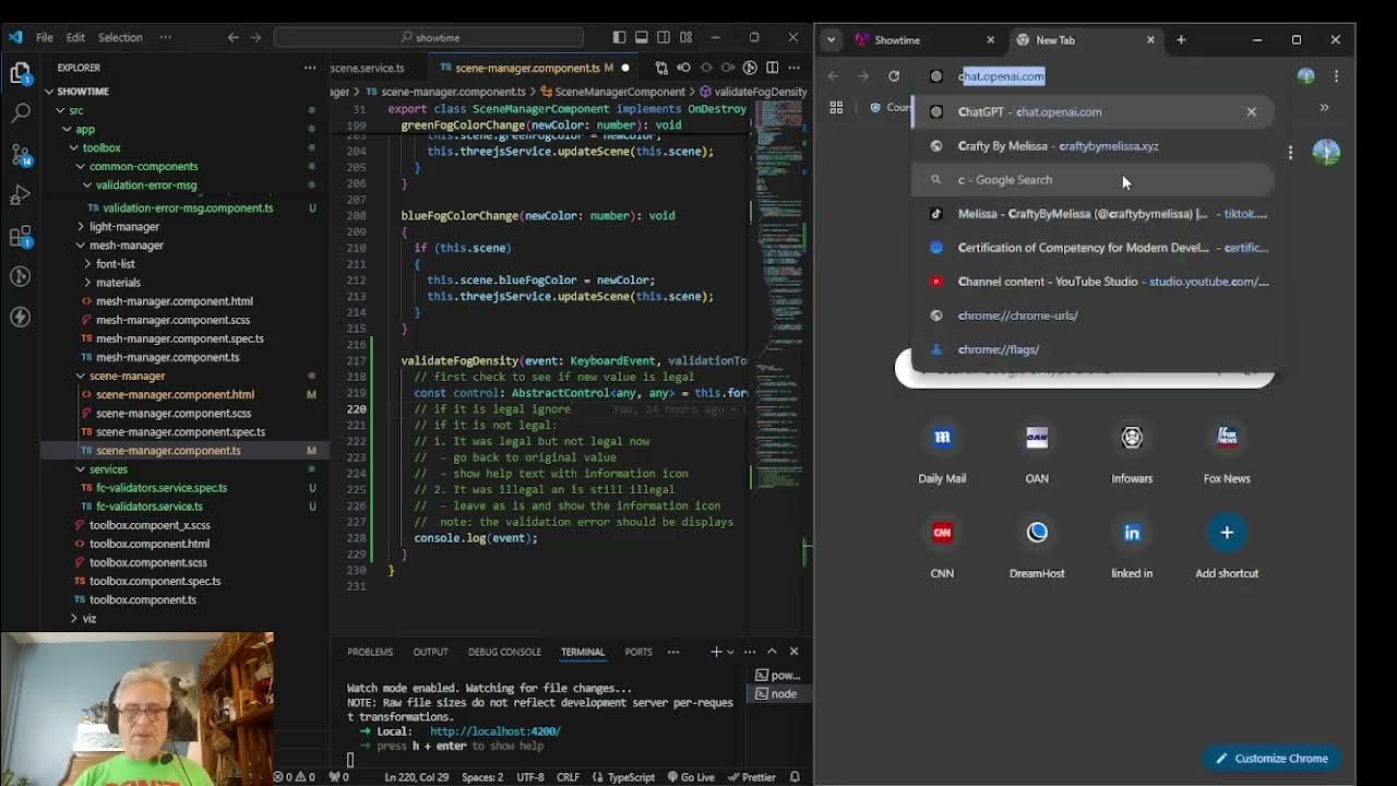 Angular/ThreeJS - Video 283 keystroke value control - YouTube