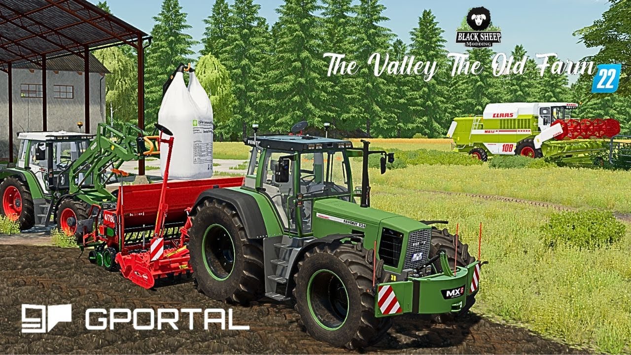 FS22 THE VALLEY THE OLD FARM DU SEMI ET UNE GRANDE MOISSON ARRIVE - YouTube