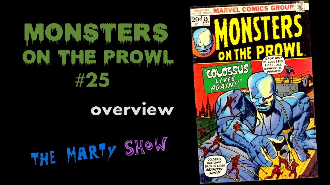 Monsters on the Prowl #25 overview - YouTube