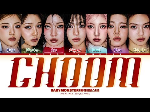 [AI make rami voice] ‘CHOOM’ BABYMONSTER | COLOR CODED LYRICS