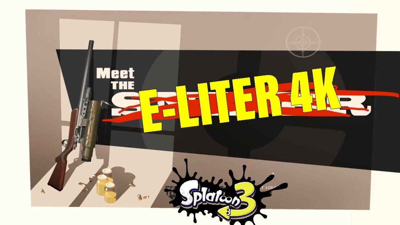 Meet the E-Liter 4K (Splatoon 3) - YouTube