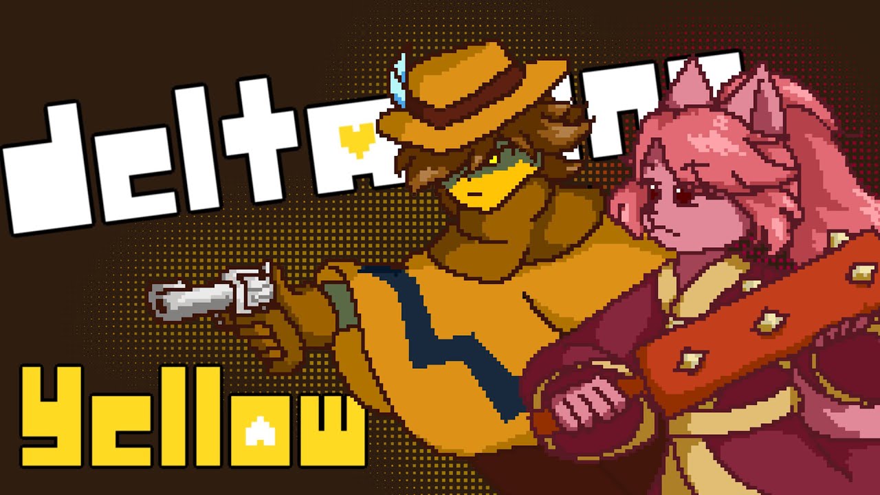【DRY】當正義黃魂的Clover來到Deltarune?還和Kanako一起探索暗世界! Deltarune Yellow Part.2 ...