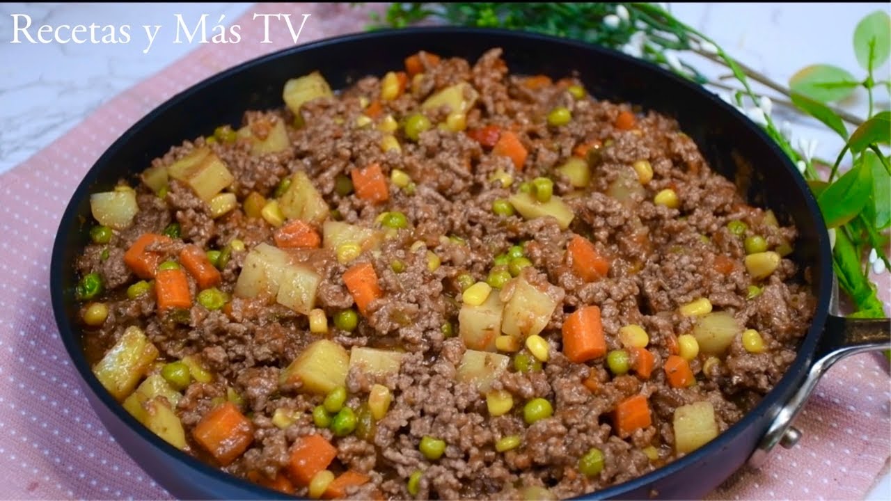 Recetas Sencillas Con Carne Molida Estofado De Res