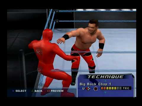 Chris Benoit WWE Smackdown Shut Your Mouth updated move-set - YouTube