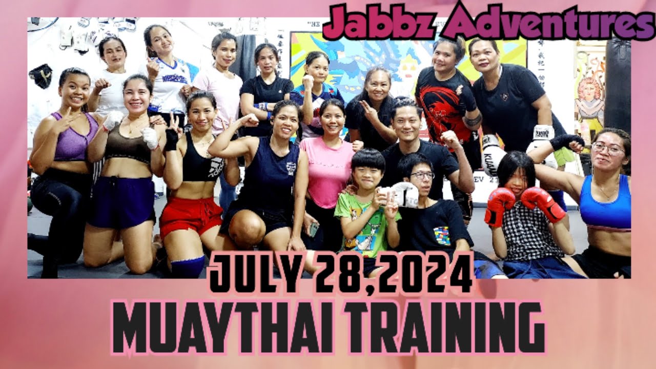 July 28,2024 part2 muaythai training / jabbz Adventures - YouTube