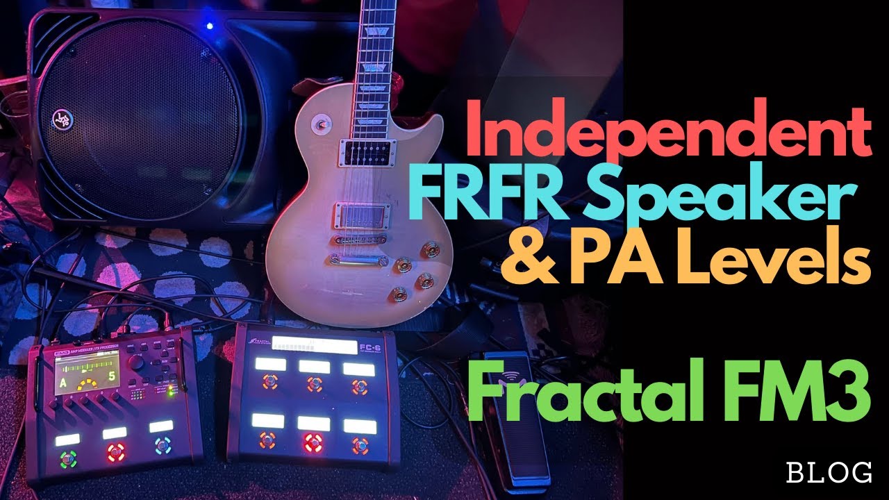 Fractal FM3 Live - Setup separate levels for both PA and FRFR monitor ...