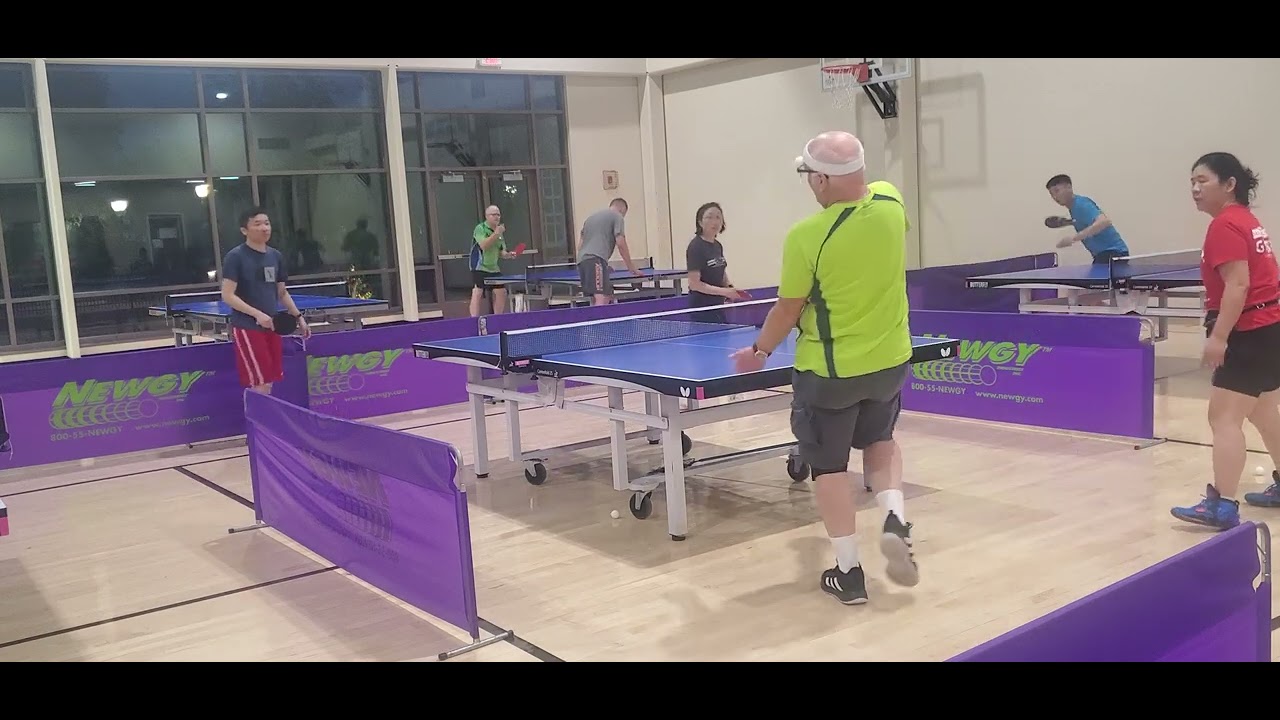 Irene & Dale vs Yun Lei & Eric - Match 2 - YouTube