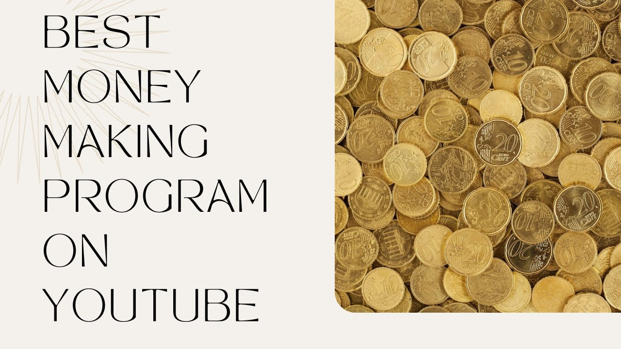 Best money making program on YouTube | How to earn 5 lacs per month ...