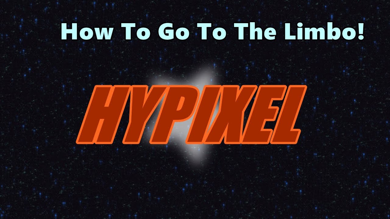 HYPIXEL How To Go To The Limbo! - YouTube