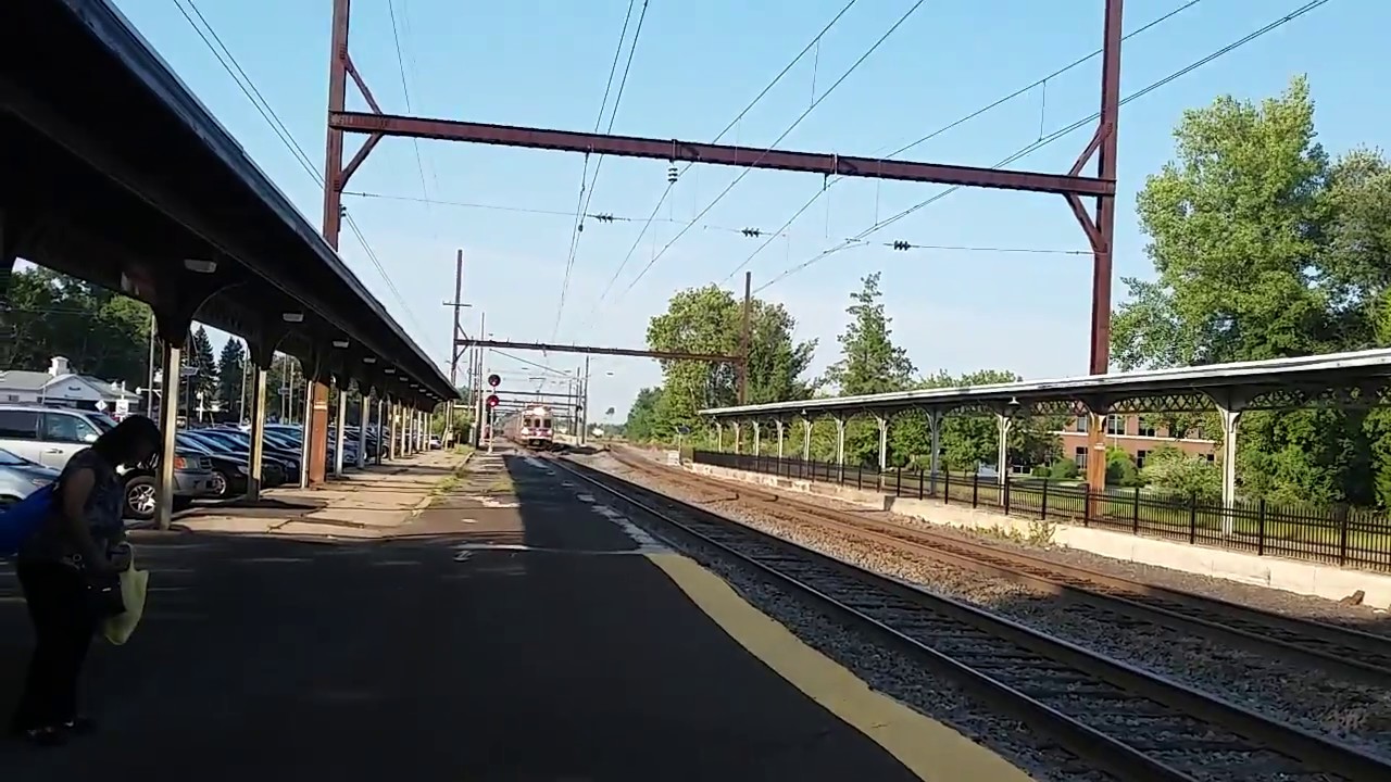 SEPTA Regional Rail Line Train 3755 at West Trenton, NJ - YouTube