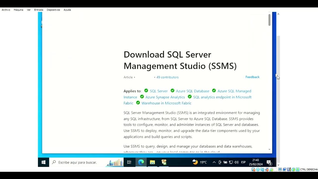 Instalación de SQL Server Express Edition y SMSS - YouTube