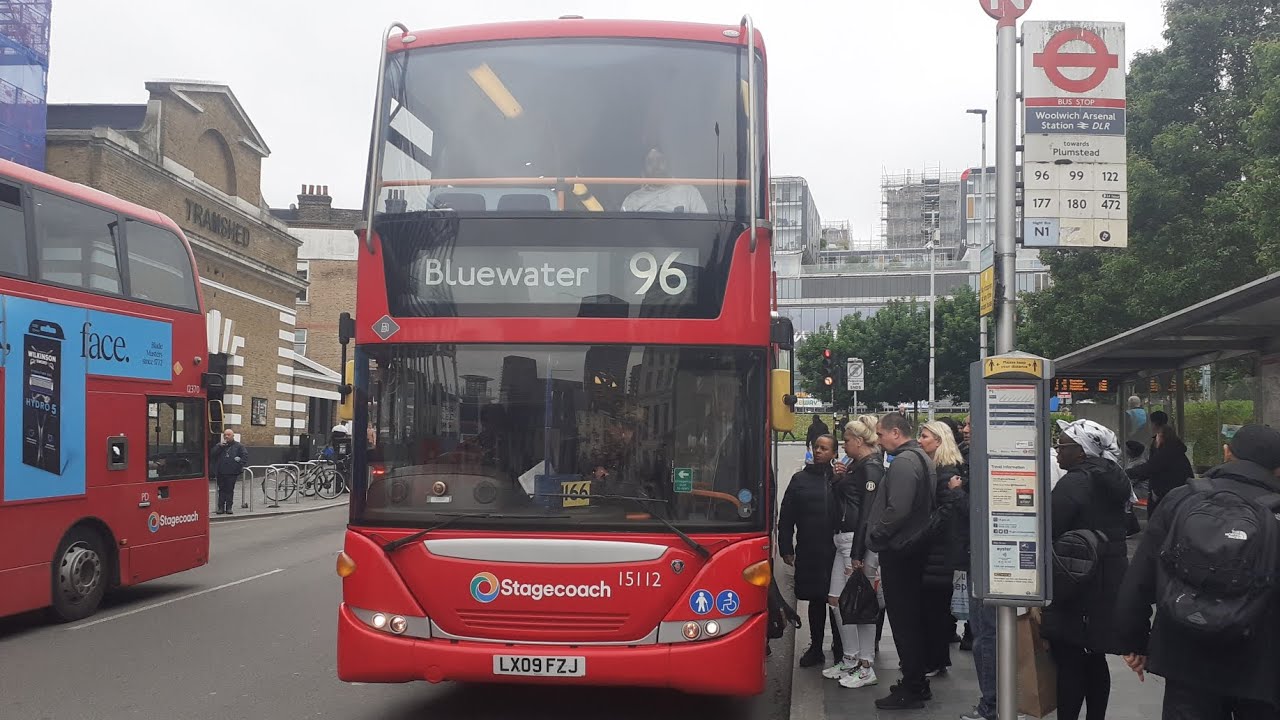 (Going Soon) - SLN - Scania Omnicity - 15112 - LX09FZJ - on Route 96 ...