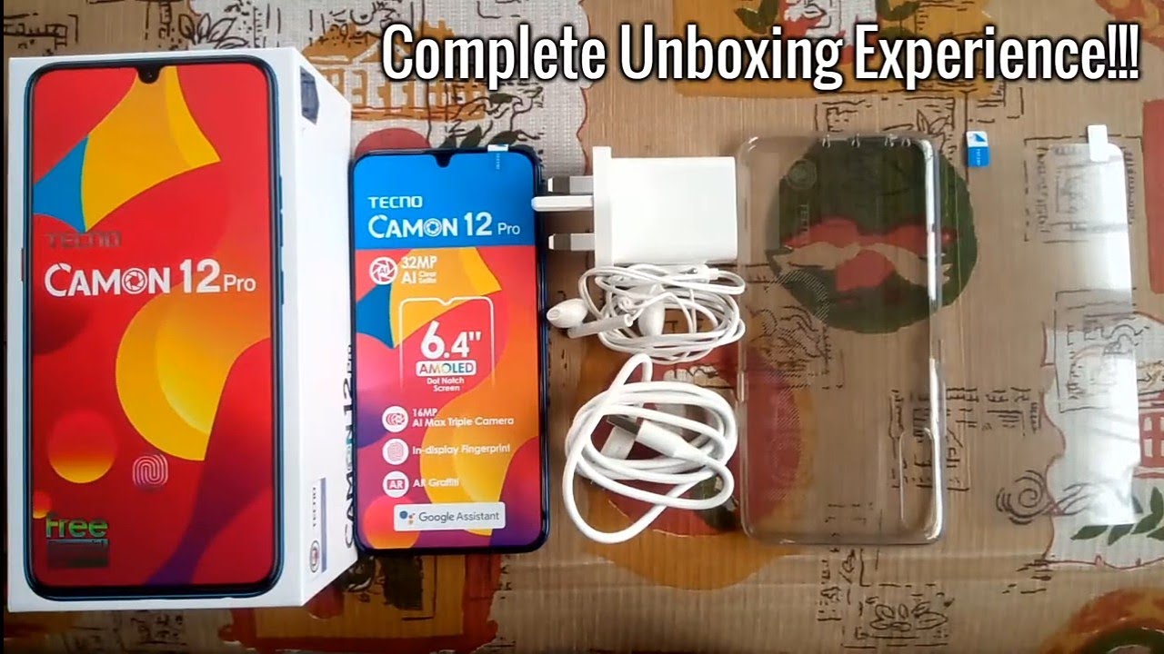 TECNO Camon 12 Pro Unboxing and Review - 3 Dope Features of HiOS 5.5 ...