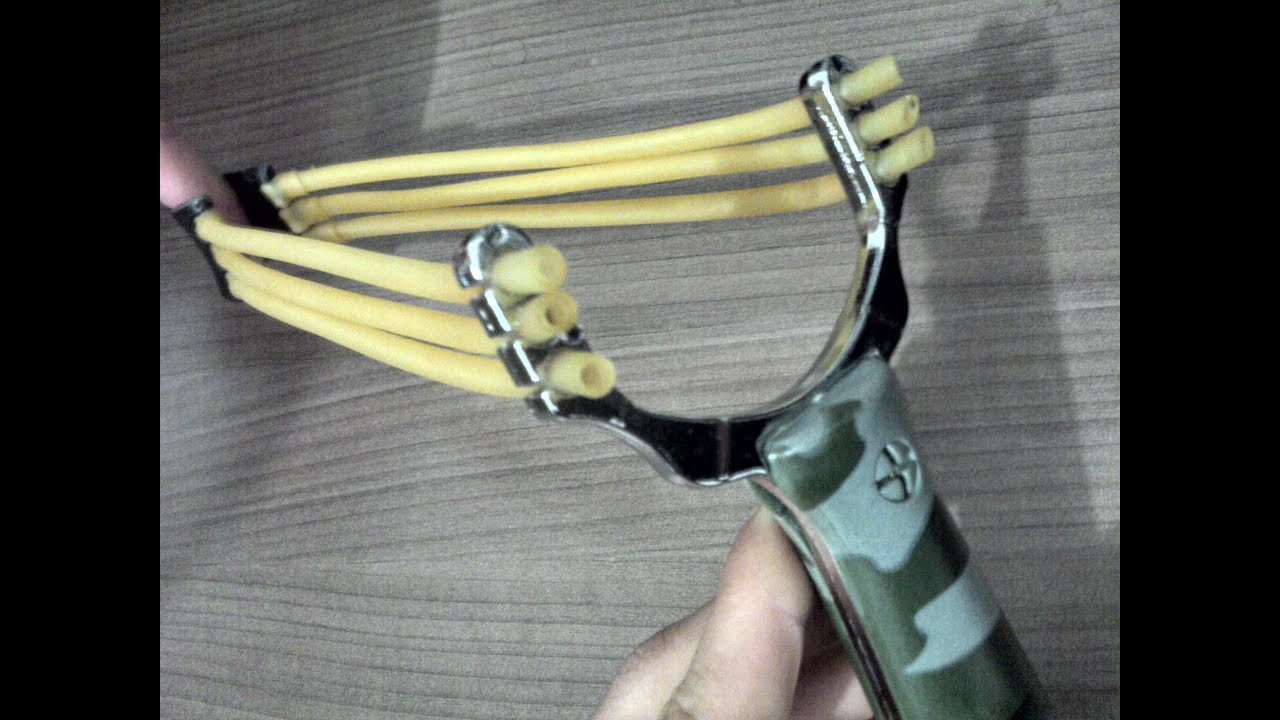 Estilingue 3 Cabos de Alta Pressão - Atiradeira - Funda # 2 - YouTube