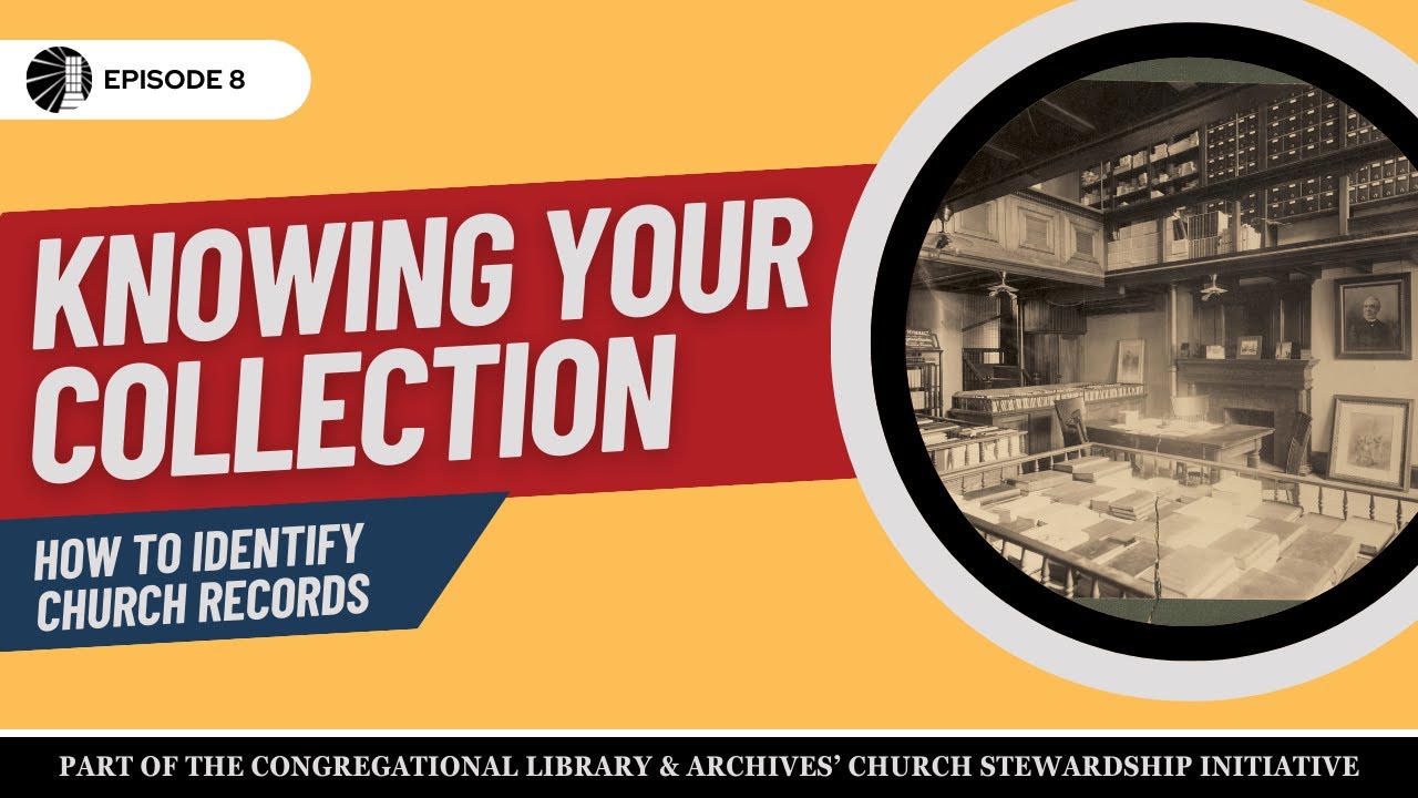 Knowing Your Collection: How to Identify Church Records - YouTube