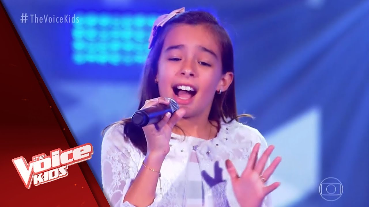 Lívia Corrêa canta 'Photograph' nas Audições às Cegas - The Voice Kids ...
